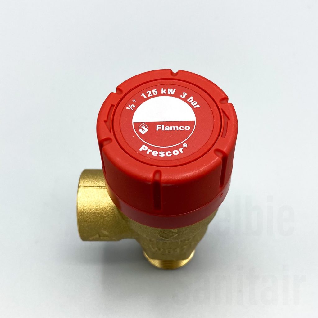 Flamco Prescor overstortventiel 3 bar 27675 – Welbie.nl